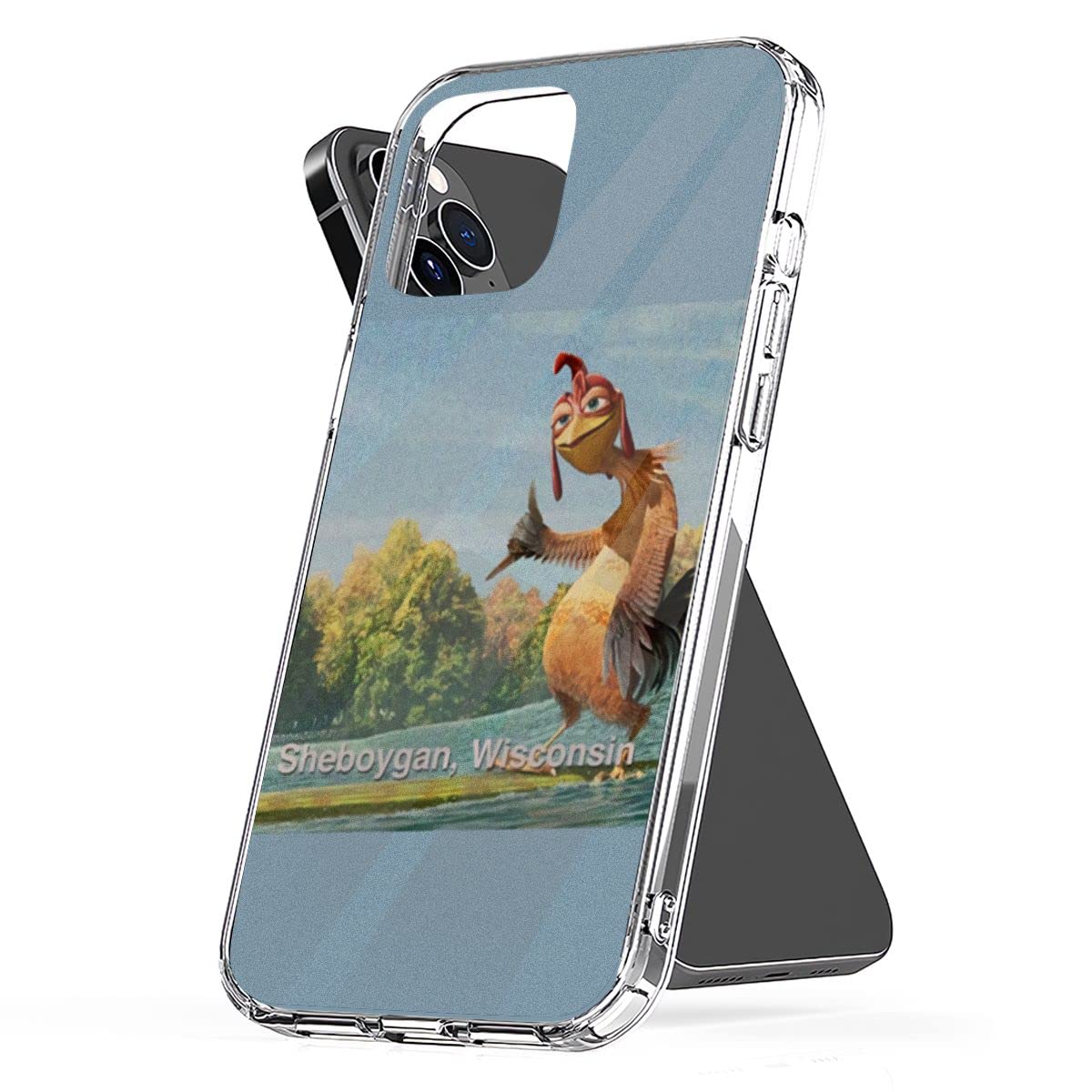 Amazon.com: Phone Case Chicken TPU Joe Shockproof Wisconsin Accessories ...