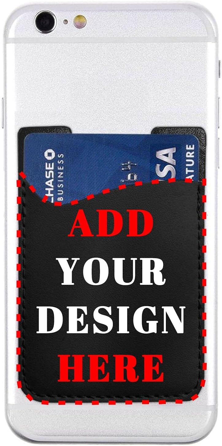 Amazon.com: Custom Phone Card Holder,Personalized Credit Phone Wallet ...