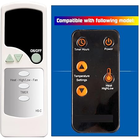 Amazon.com: GENGQIANSI Replacement for Heat Surge Electric Fireplace ...