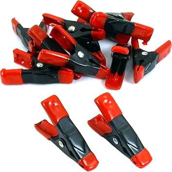 12 Spring Clamps Woodworking Craft Hobby Repair Tool 2" - Spring Clamps ...