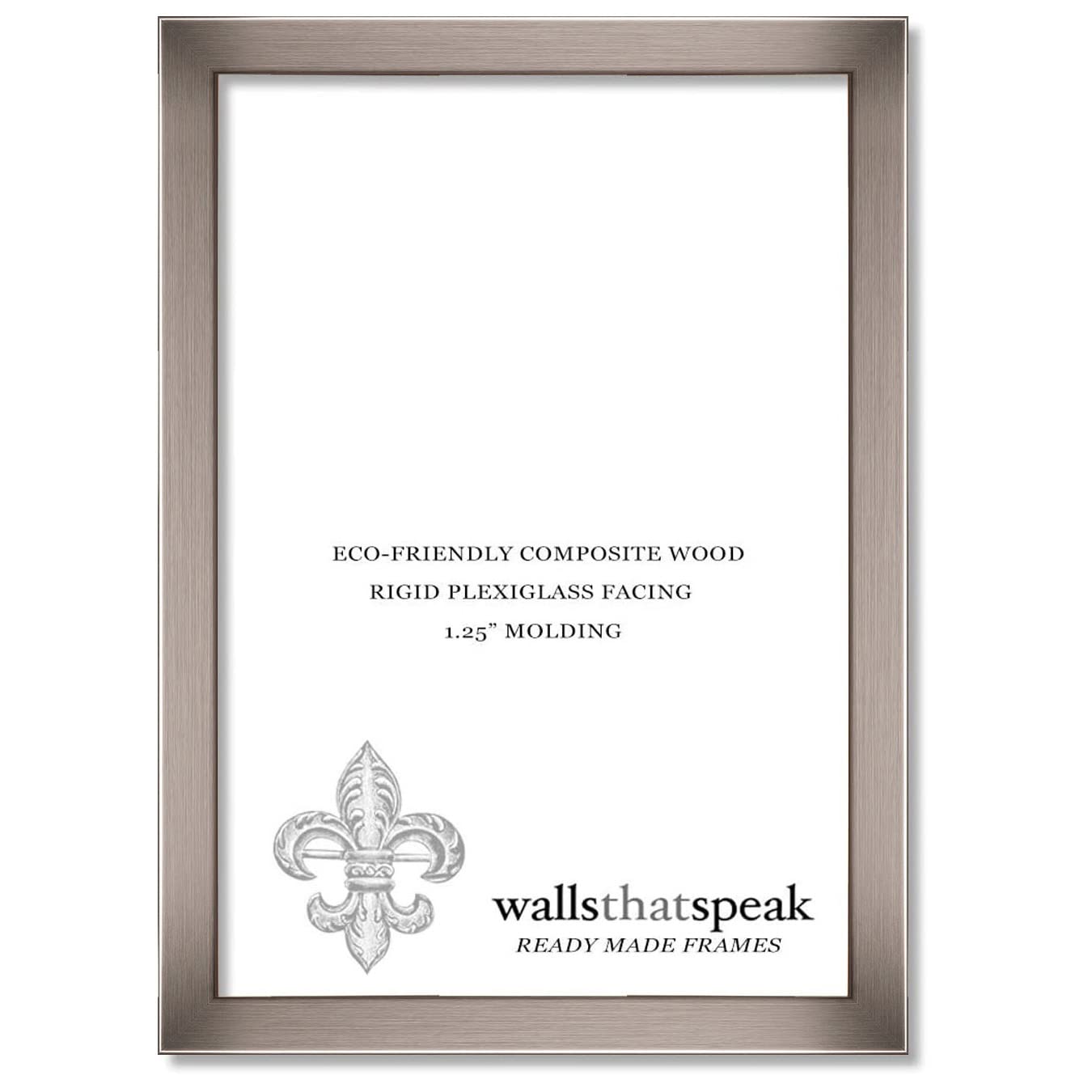 Amazon.com - wallsthatspeak 20x36 Stainless Picture Frame for Puzzles ...