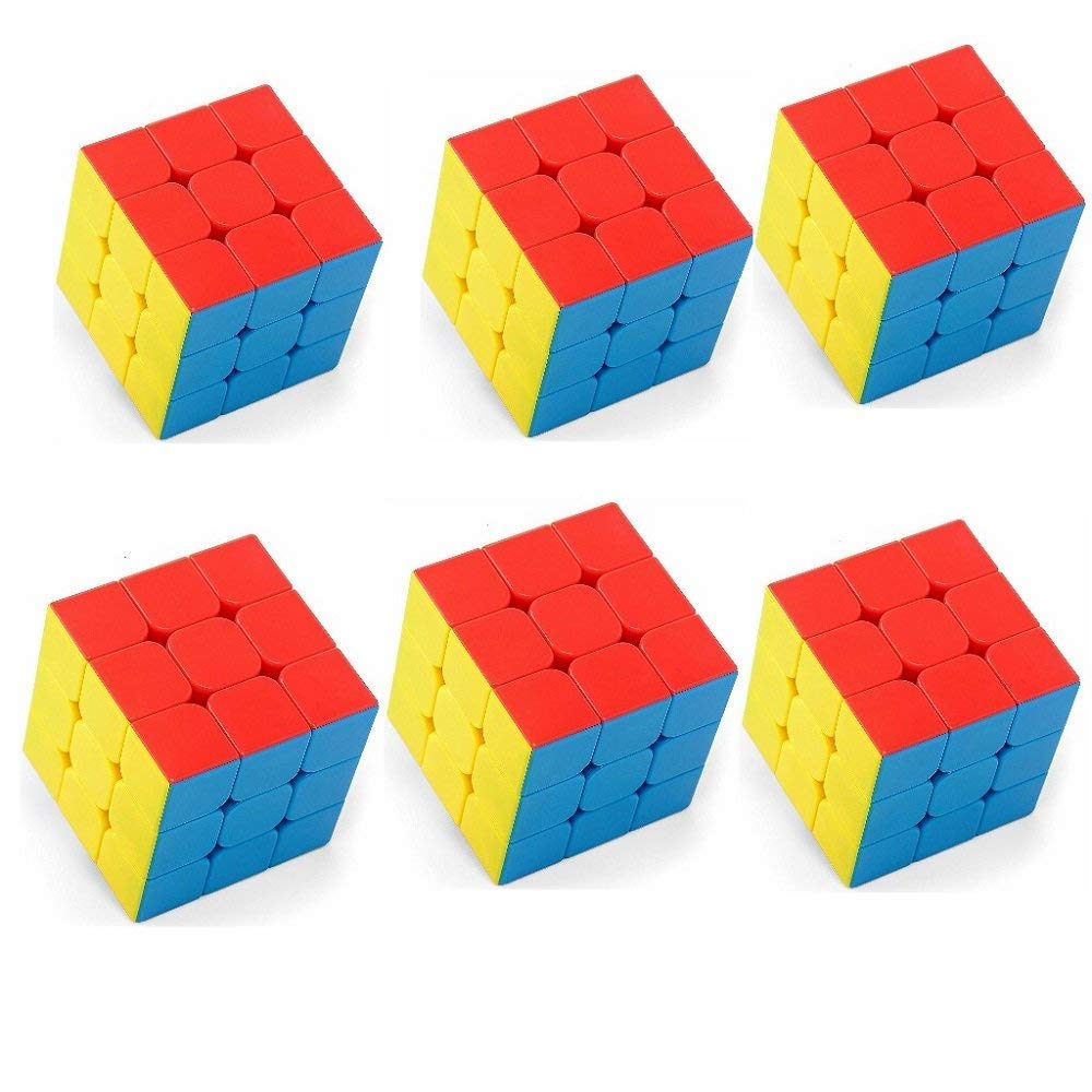 JAY ANTIQUES Deal Cubes Pack 2x2, 3x3, 4x4, 5x5, Silver Mirror ...