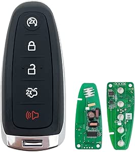Amazon.com: 5 Buttons Keyless Remote Car Key Fob Fit for Ford Explorer ...
