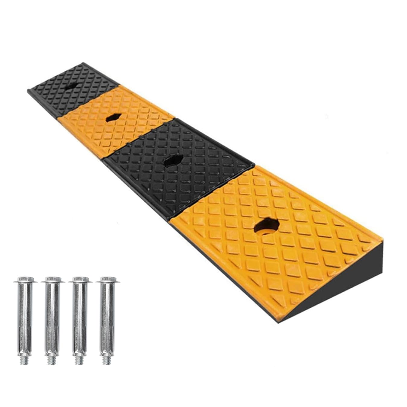 Buy Nisorpa Rubber Kerb Ramps 100x15x5cm Heavy Duty Threshold Ramps ...