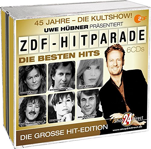 Uwe Hübner präsentiert - ZDF Hitparade - die besten Hits - 6 CD-Box ...