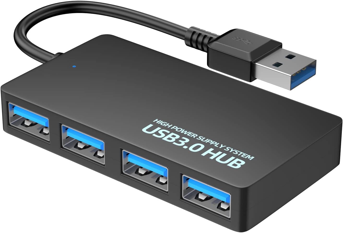 SPIN CART USB 3.0 4 Port HUB, USB Extension Splitter Multiport Adapter ...