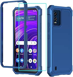 Amazon.com: for BLU View Speed 5G B1550VL Case with Screen Protector,BLU Speed 5G Phone Case ...