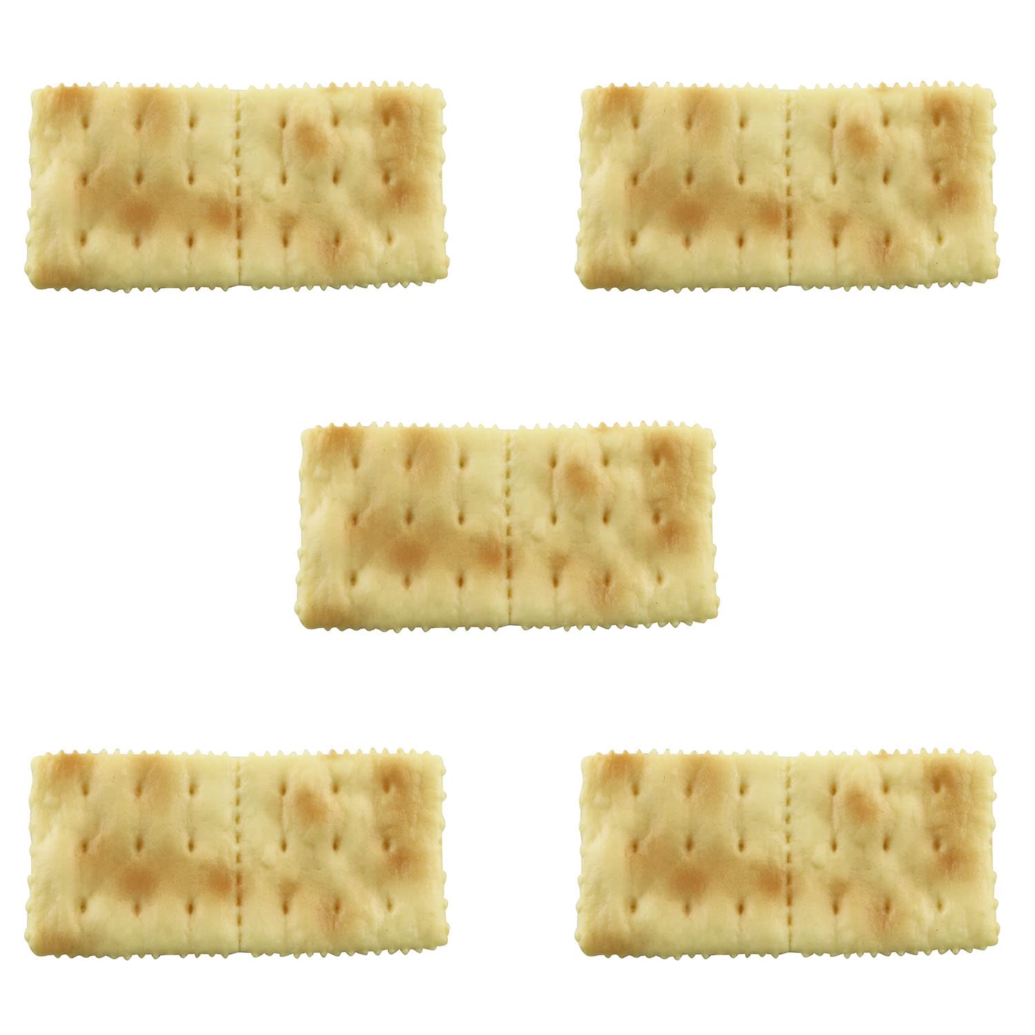 Amazon.com: JCBIZ 5pcs Artificial Lifelike Soda Crackers 90x45mm ...