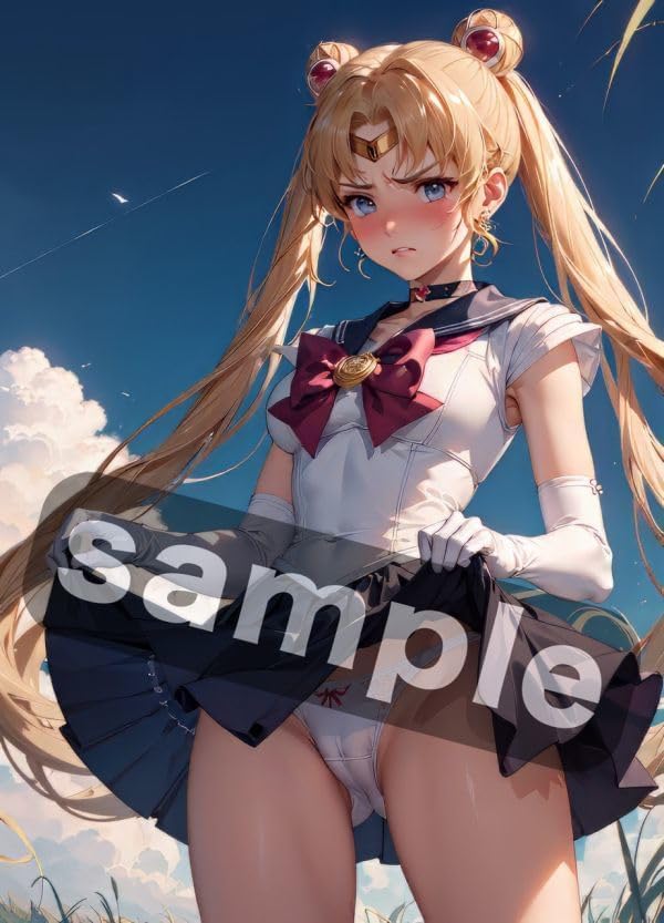 Amazon.co.jp: 月野うさぎ 美少女戦士セーラームーン A0115 Vol.34 同人 マンガ アニメ コスプレ 美女 A4 イラスト アート ポスター : ホビー