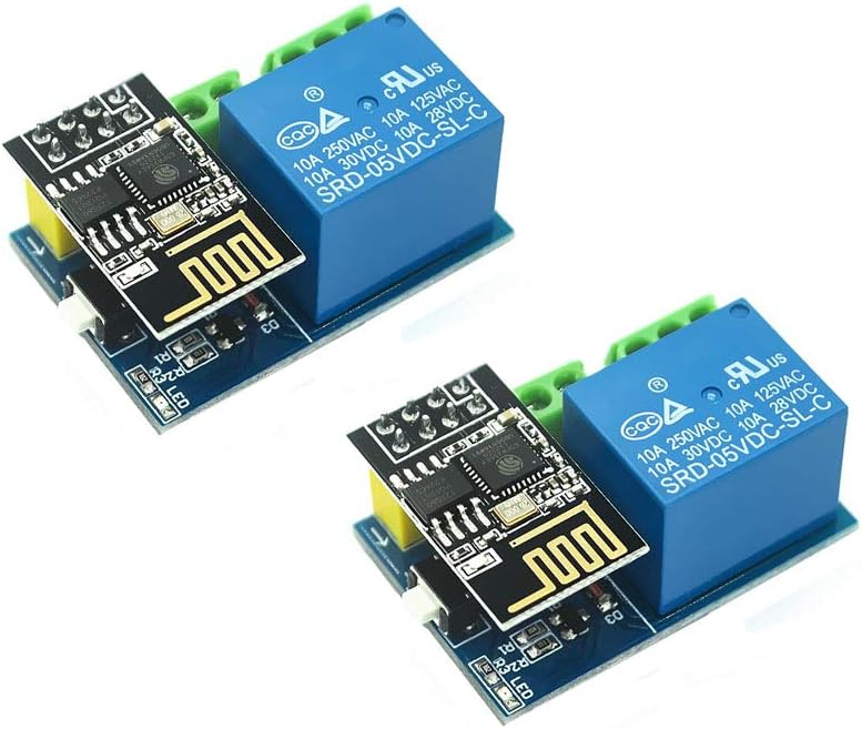 Amazon.com: HiLetgo ESP8266 WiFi Relay Module DC7-30V ESP-12F Network ...