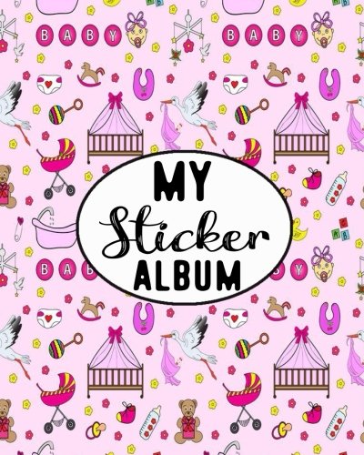 Amazon.com: My Sticker Album: Blank Sticker Book Sticker Journal 8x10 ...