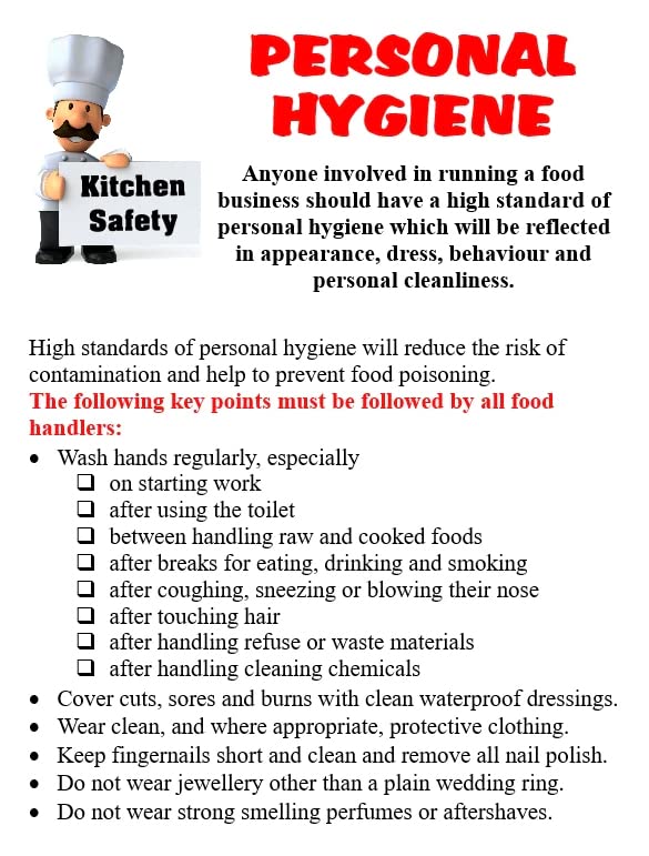 Personal Hygiene - The Following Key Points Must be Followed by All ...
