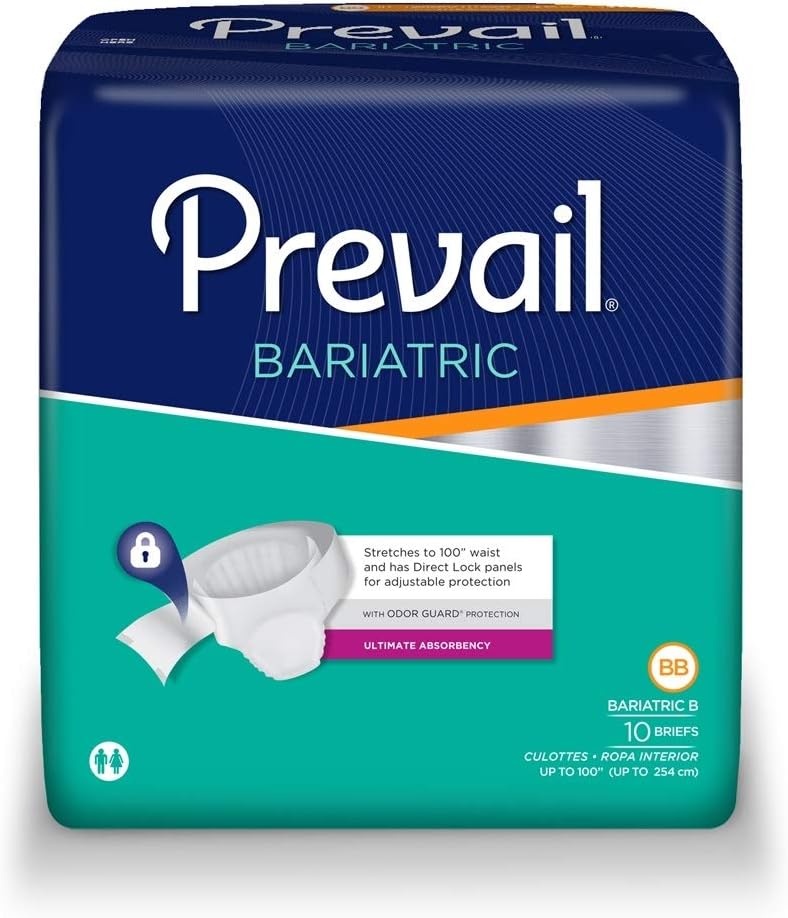 Amazon.com: Prevail Per-Fit 360 Incontinence Briefs, Maximum Plus ...