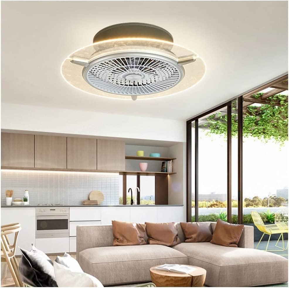 Amazon.com: NERDOH Wall lamp Ceiling Fan with Light,Reversible 22 ...