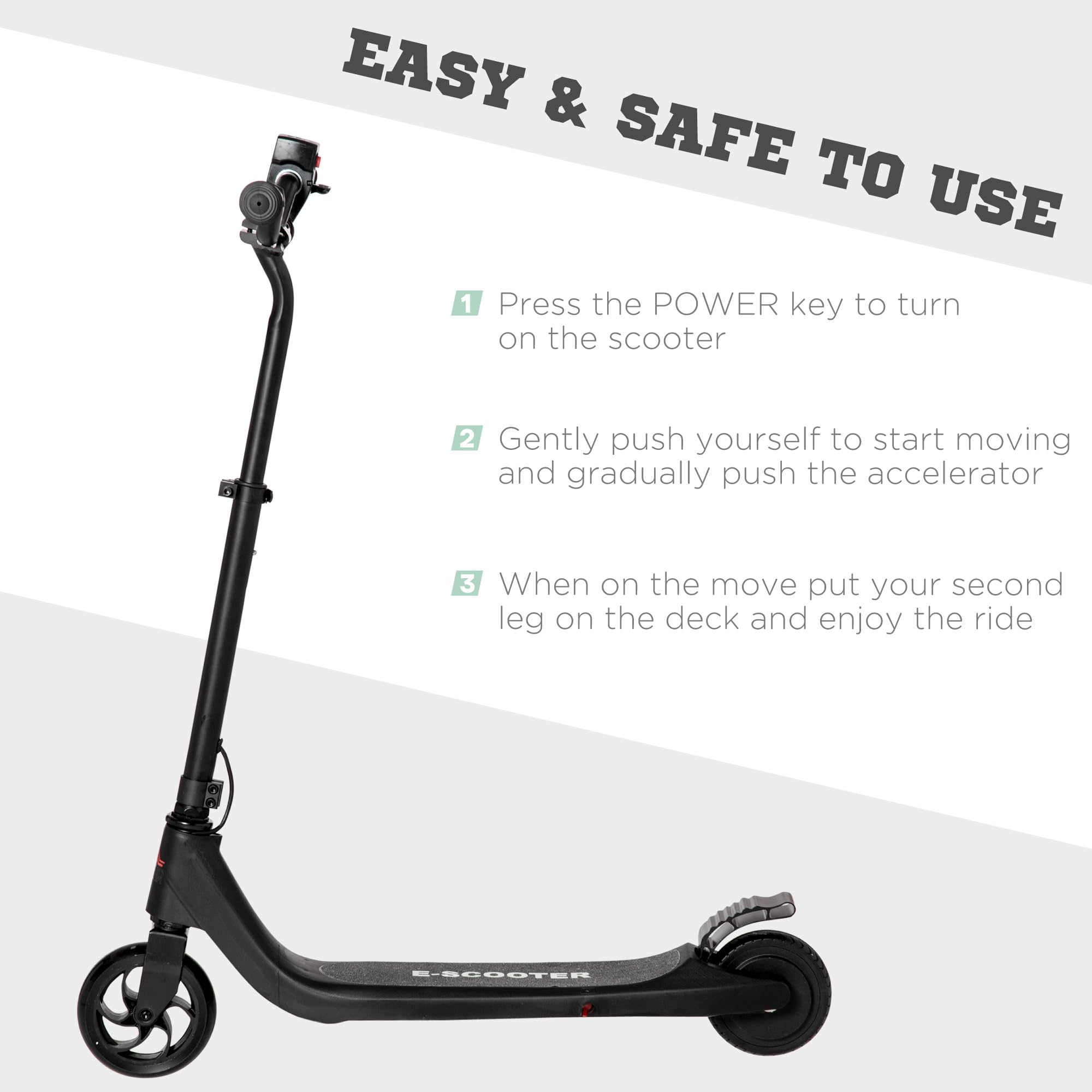 Electric Scooter With Seat Aero ISporter Electric Scooter For Kids Ages ...