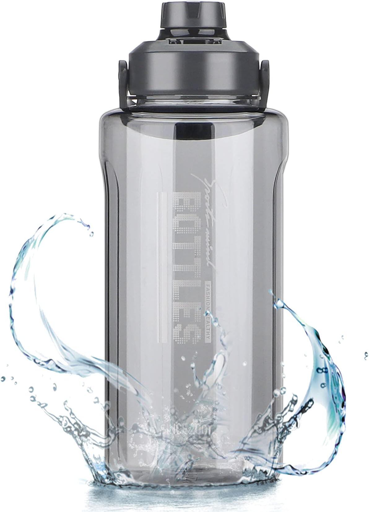 Amazon.com: 45 oz Hydration Water Bottle With a Straw and Daily Water ...