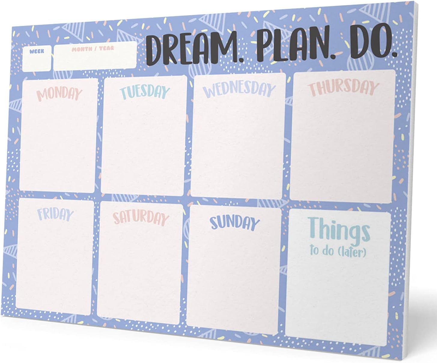 Amazon.com : Official Botanical A4 Desk Pad with Daily, Weekly and ...