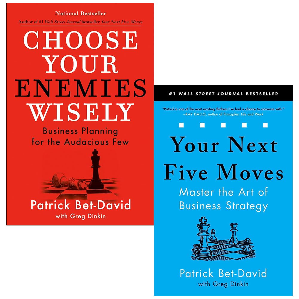 Patrick Bet David Collection 2 Books Set (Choose Your Enemies Wisely ...