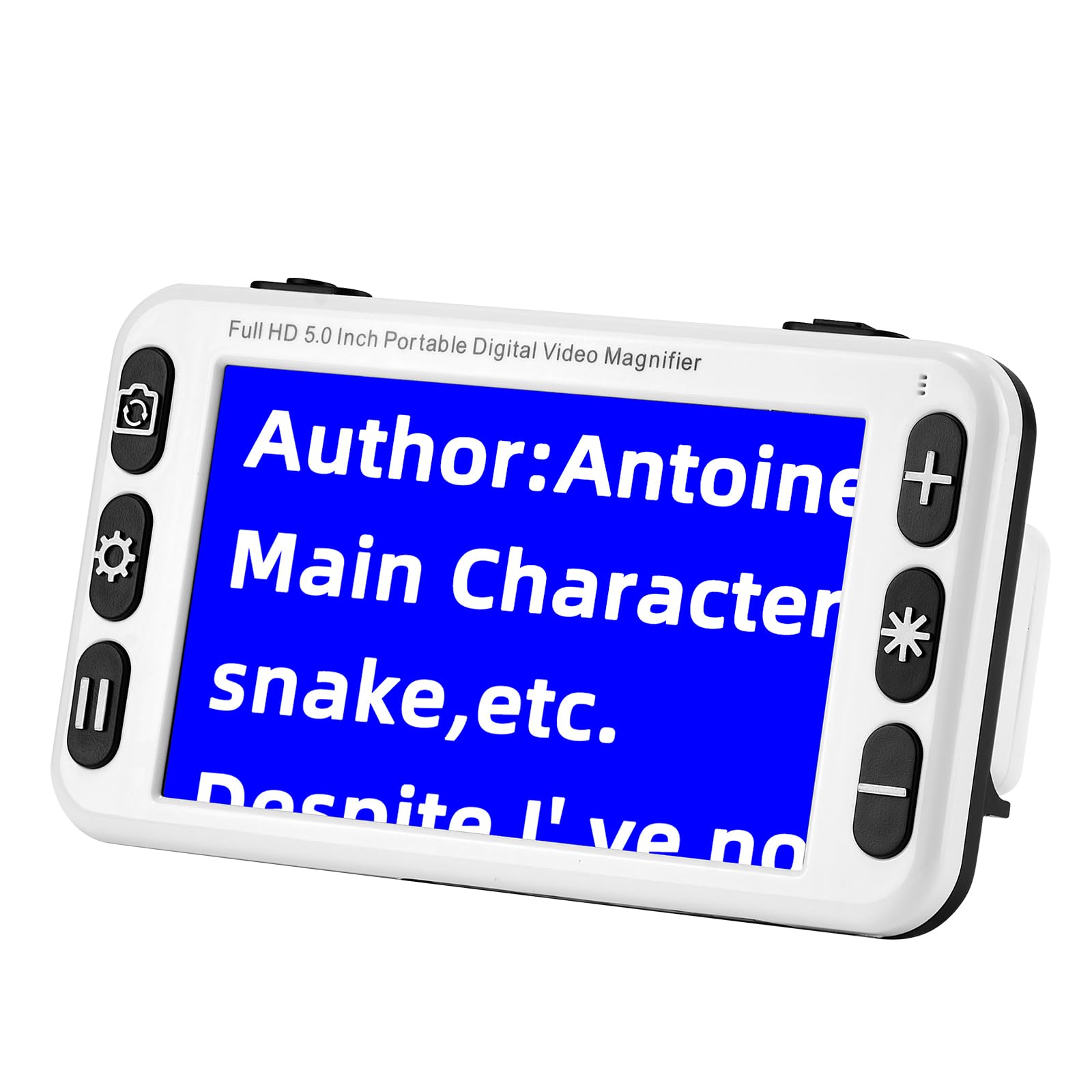 Amazon.com: 5 Inch Digital Magnifier for Low Vision, Dual 13MP Near ...