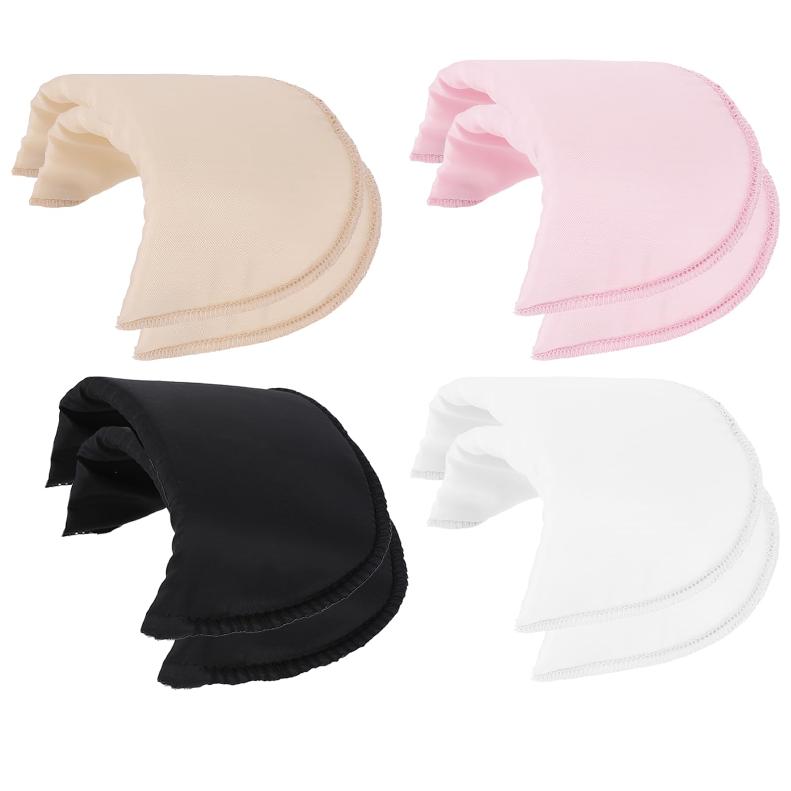 Amazon.com: 4 Pairs Sponge Shoulder Pads for Womens Bra Strap Pads for ...