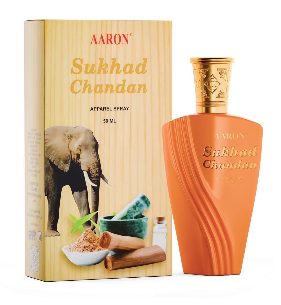 Buy Aaron 50ml Sukhad Chandan Perfume For Both Men & Women | Premium ...