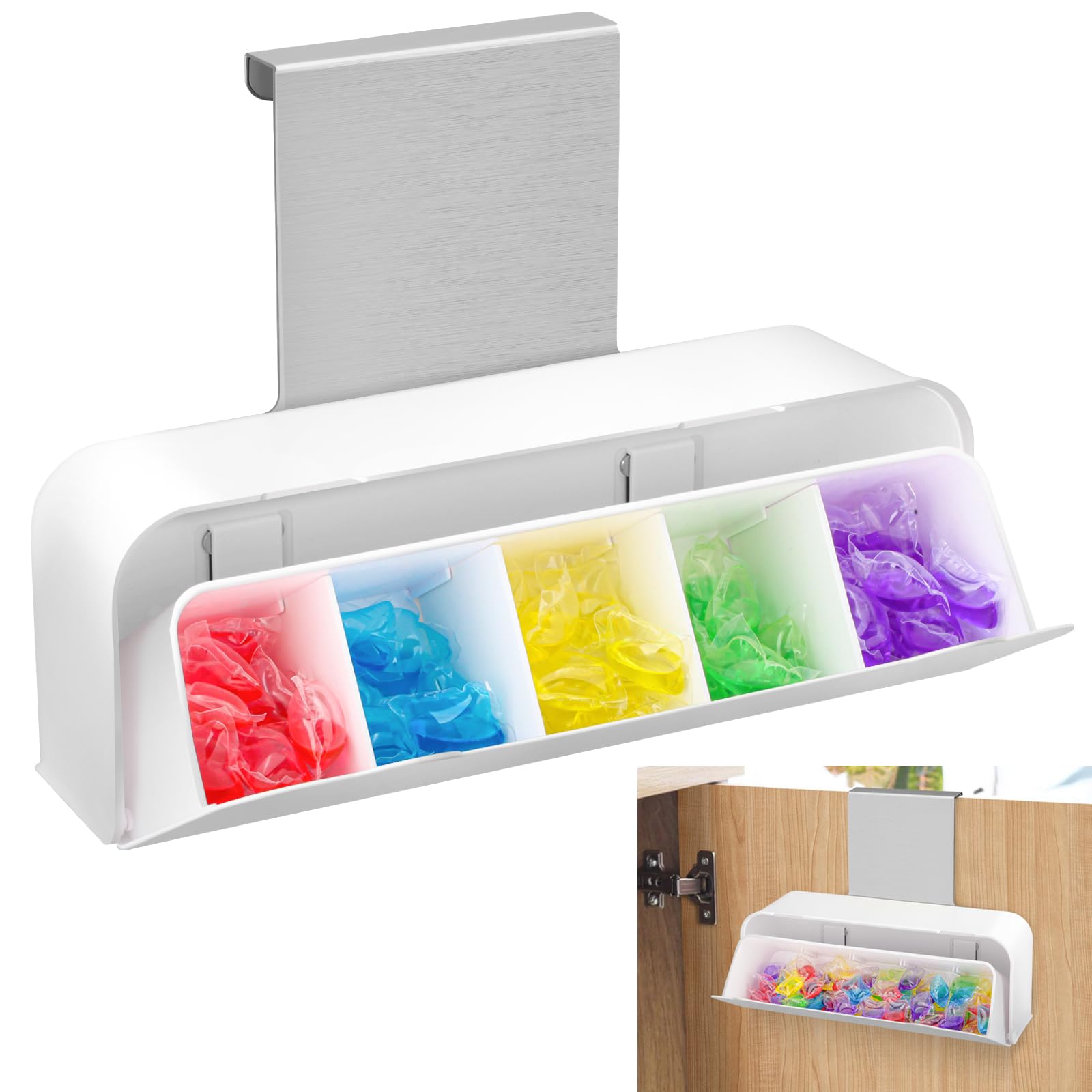 Amazon.com: WEIGUZC Dishwasher Pod Holder, Hanging Dishwasher Pod ...