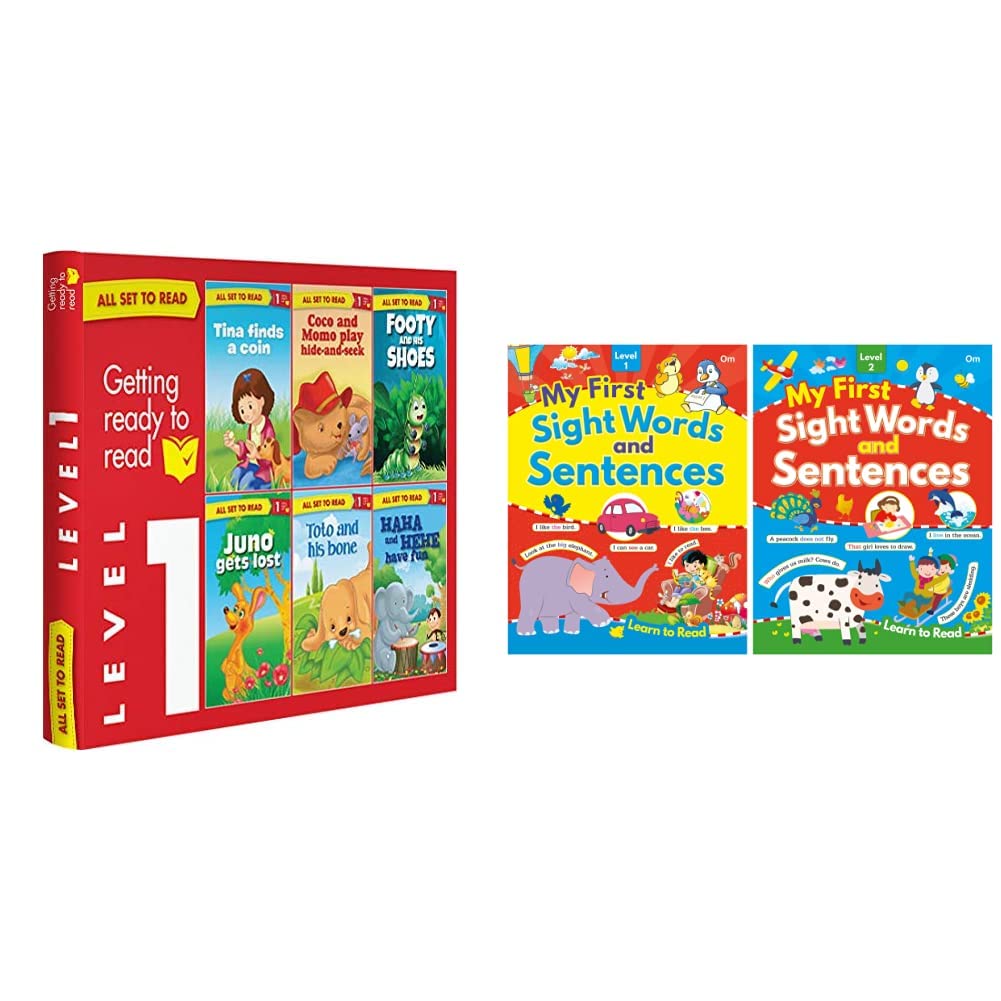 Buy All set to Read- Level 1- Assisted reading with small sentences and ...
