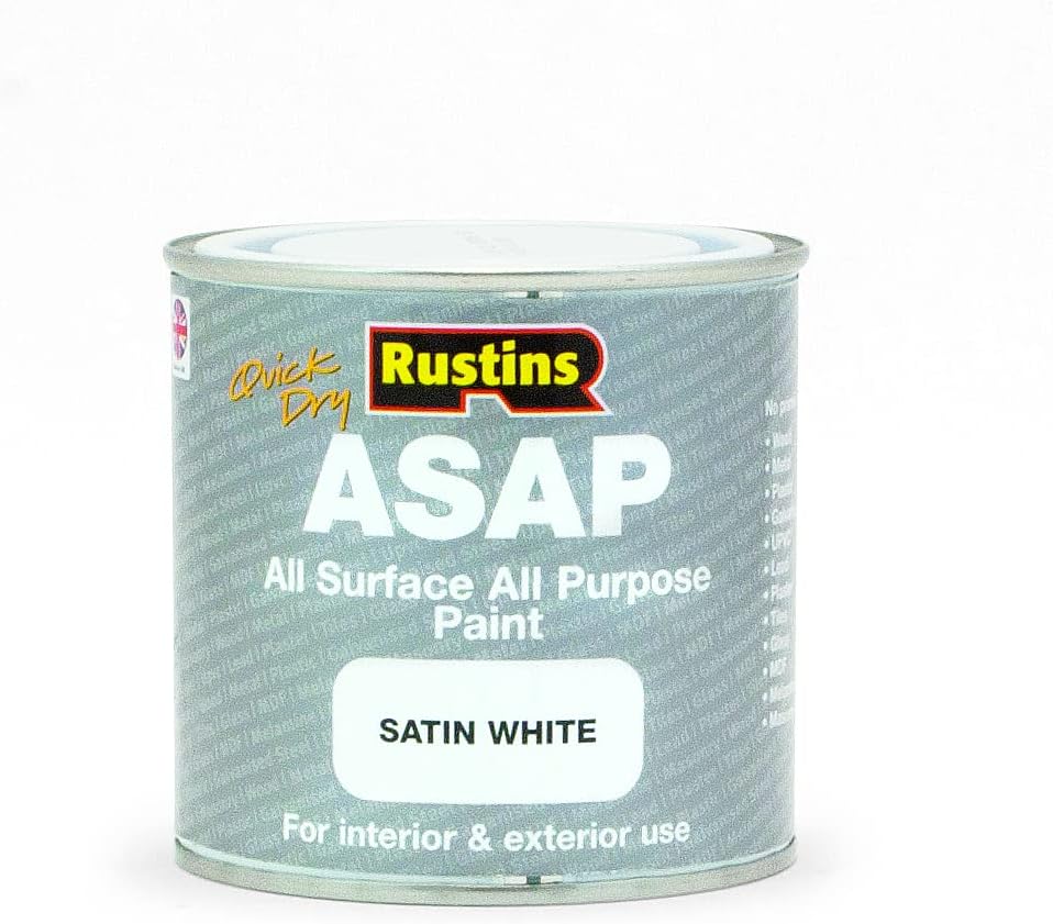 Rustins All Surface All Purpose Paint White 250ml - Amazon.com