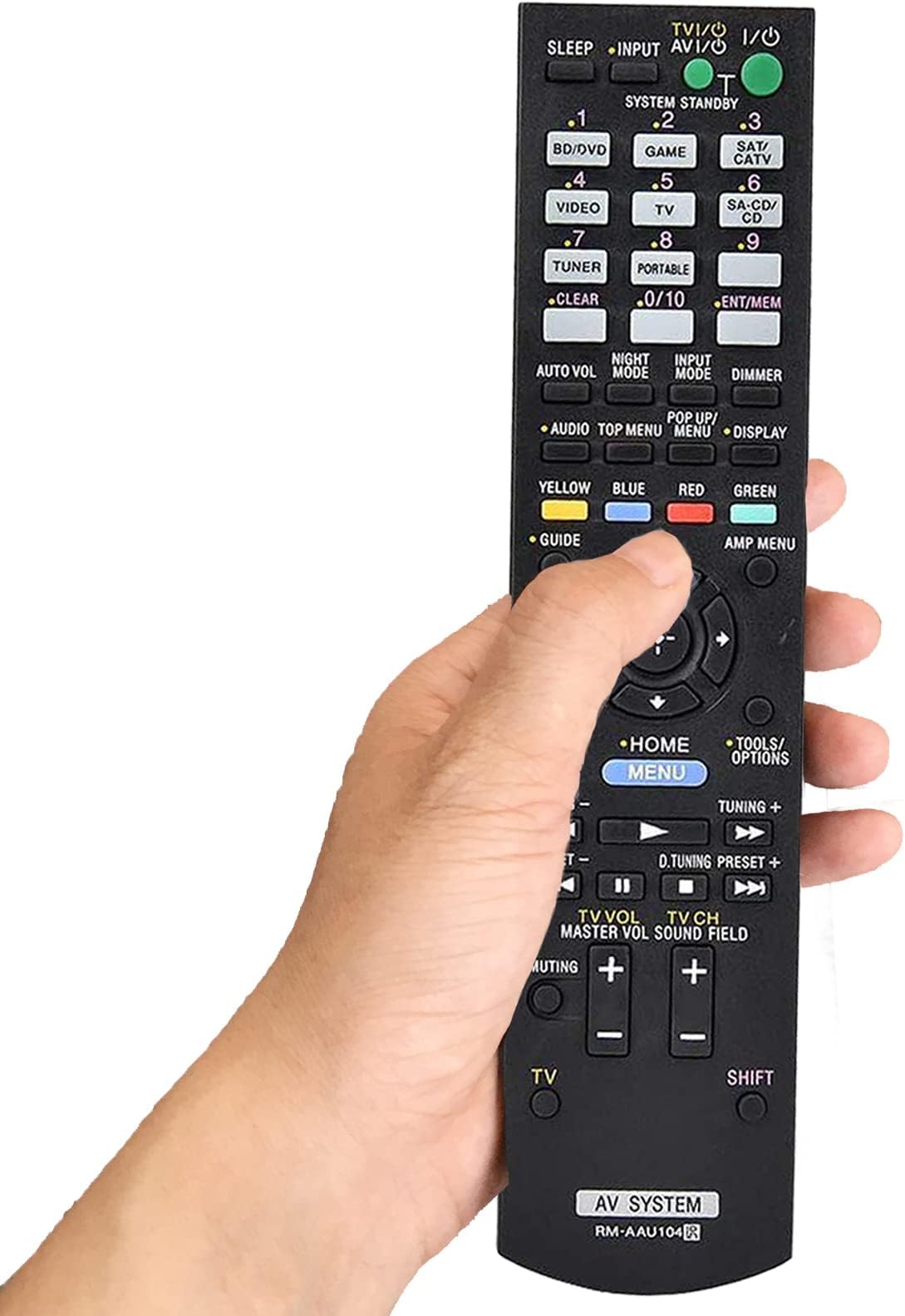 Amazon.com: ZdalaMit RM-ADU138 Replacement Remote Control Applicable ...