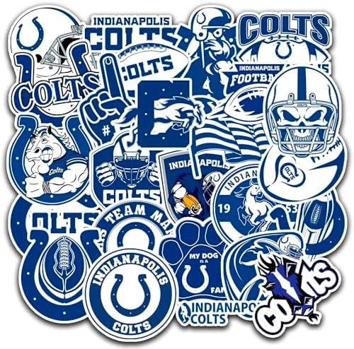 Amazon.com: 25 PCS of American Football Stickers for Water Bottle ...