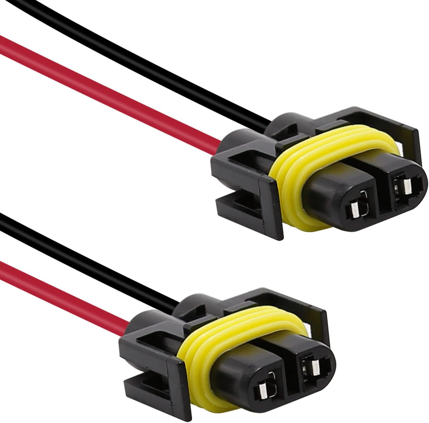 Amazon.com: Wire Pigtail Female S H11 Two Harness for Fog Light Bulb ...