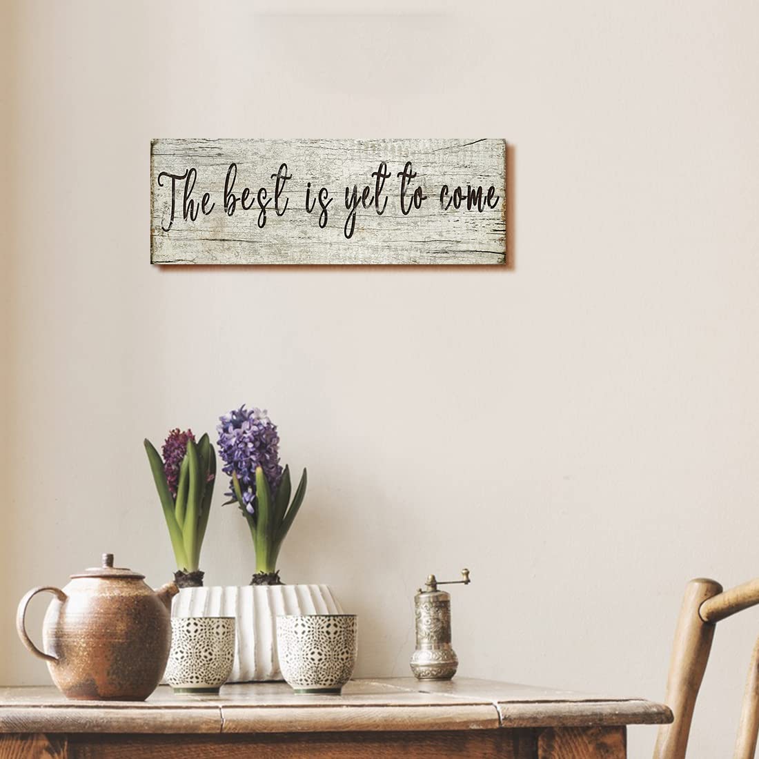 Snapklik.com : Inspirational Wall Art Decor - The Best Is Yet To Come ...