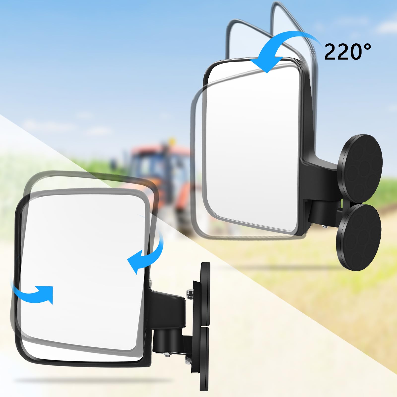 Snapklik.com : Unviersal Magnetic Tractor Mirrors,Tewgug Strong ...