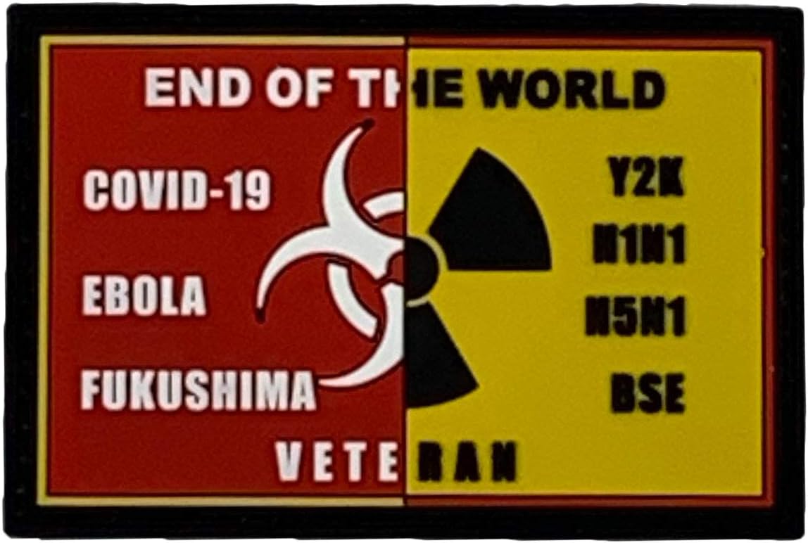 Amazon.com: PatchOps End of The World PVC Tactical Morale Uniform Patch ...