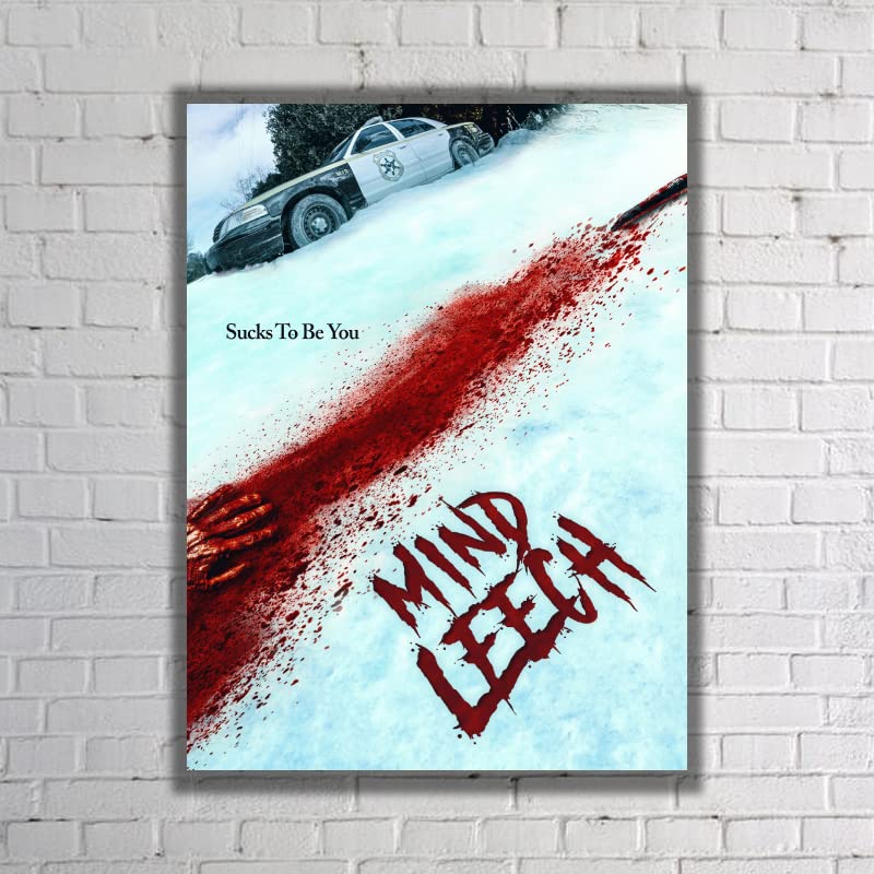 Amazon.com: Horror Movie Poster, Mind Leech Wallpaper, Canvas Wall Art ...