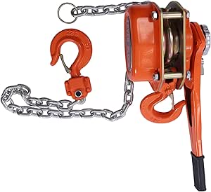 Amazon.com: Leblett Manual Lever Chain Hoist,Alloy Steel Shell G80 ...