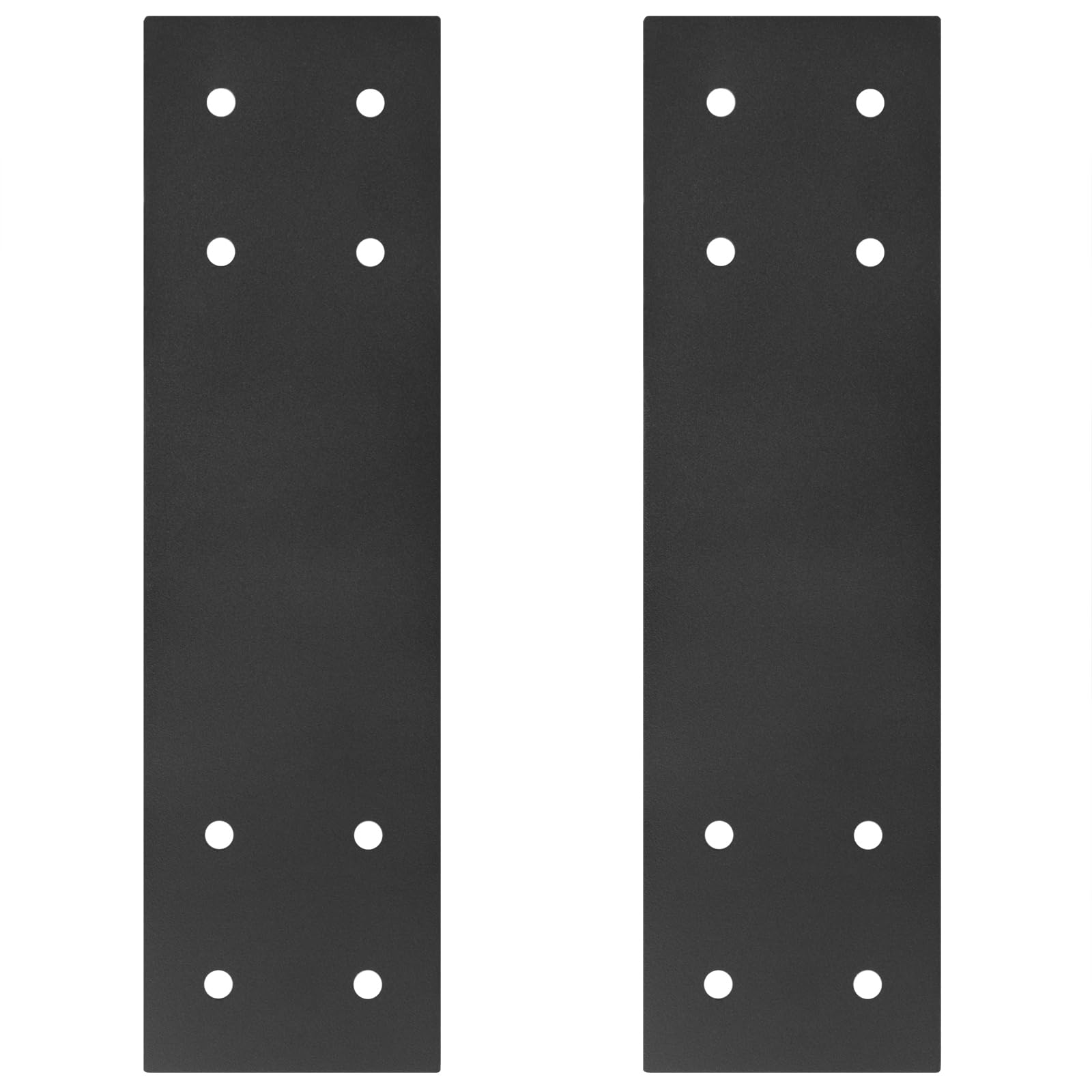 Amazon.com: 2PCS Straight Bracket for 6x6 Post, Black Steel Flat ...