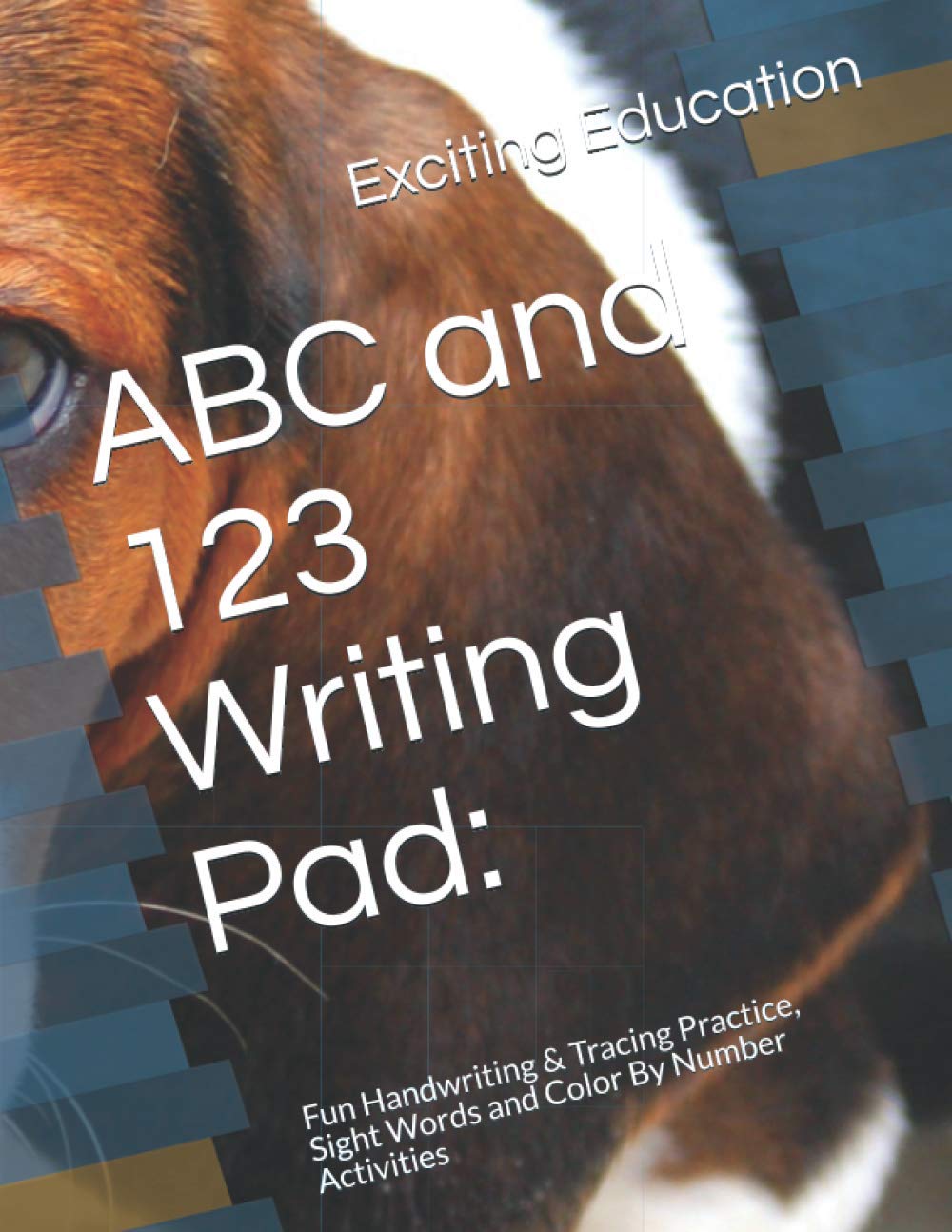 Abc And 123 Writing Pad Fun Handwriting And Tracing Practice ...
