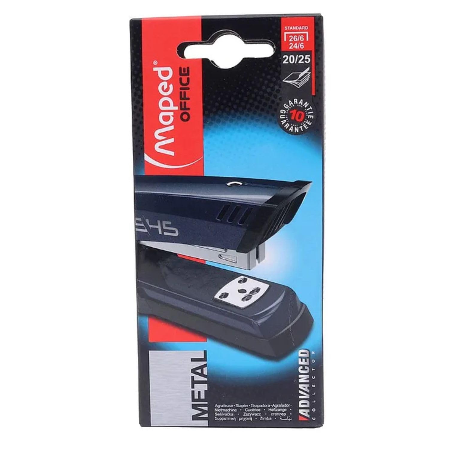 Maped Advanced Metal Half Strip Stapler 24/6-26/6 | Metal Stapler ...