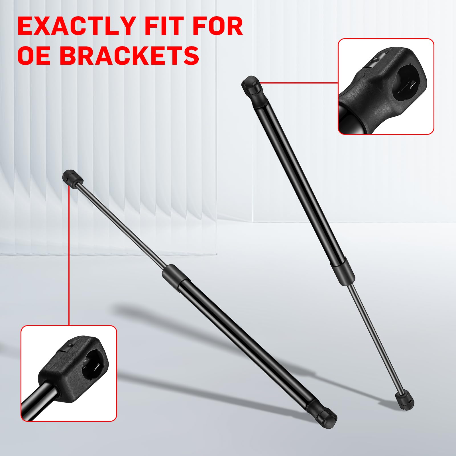 Snapklik.com : ML1450 20inch 222N/50lbs Gas Shocks Struts Lift Support ...