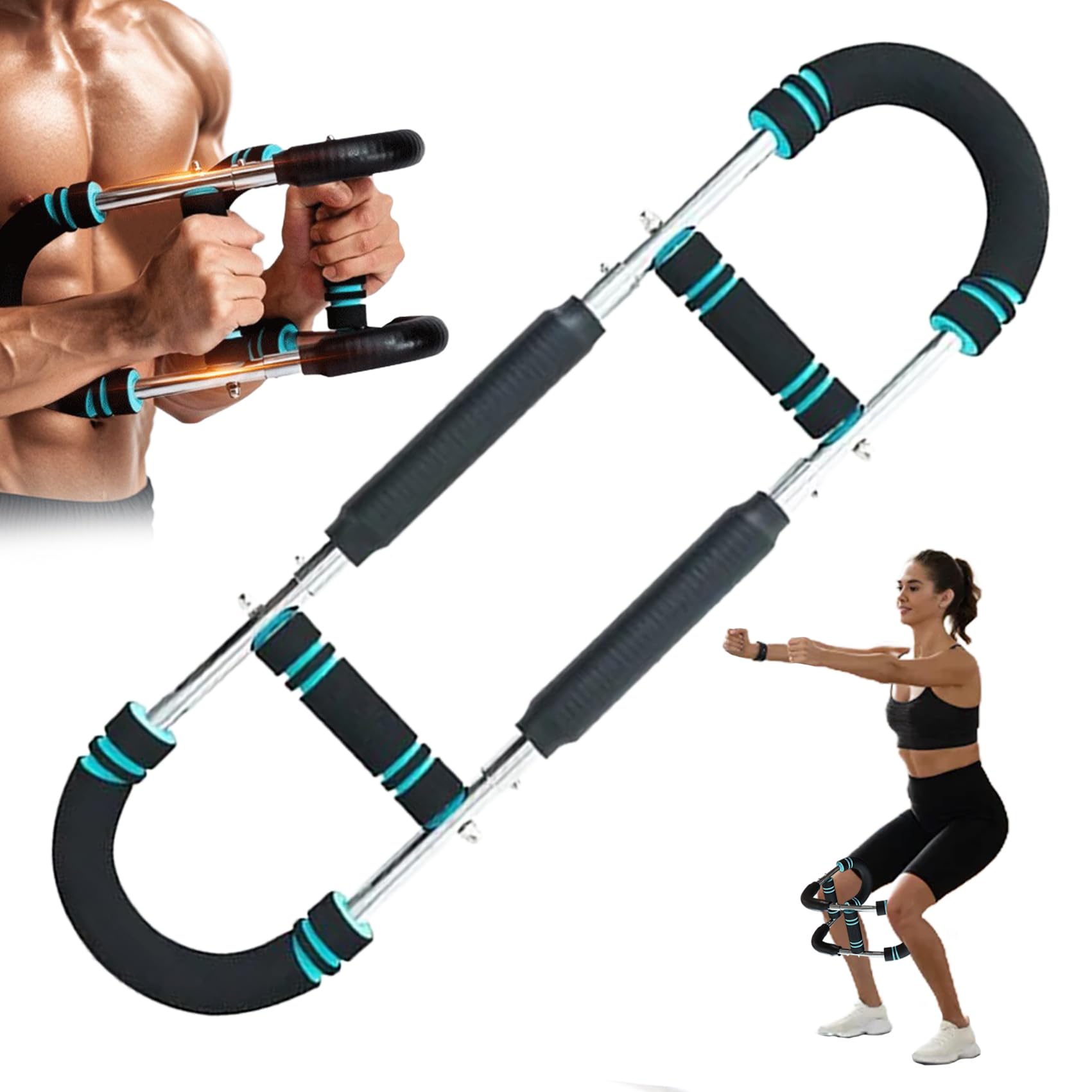 Adjustable Resistance Exercise Bar - Adjustable Resistance Training Bar ...