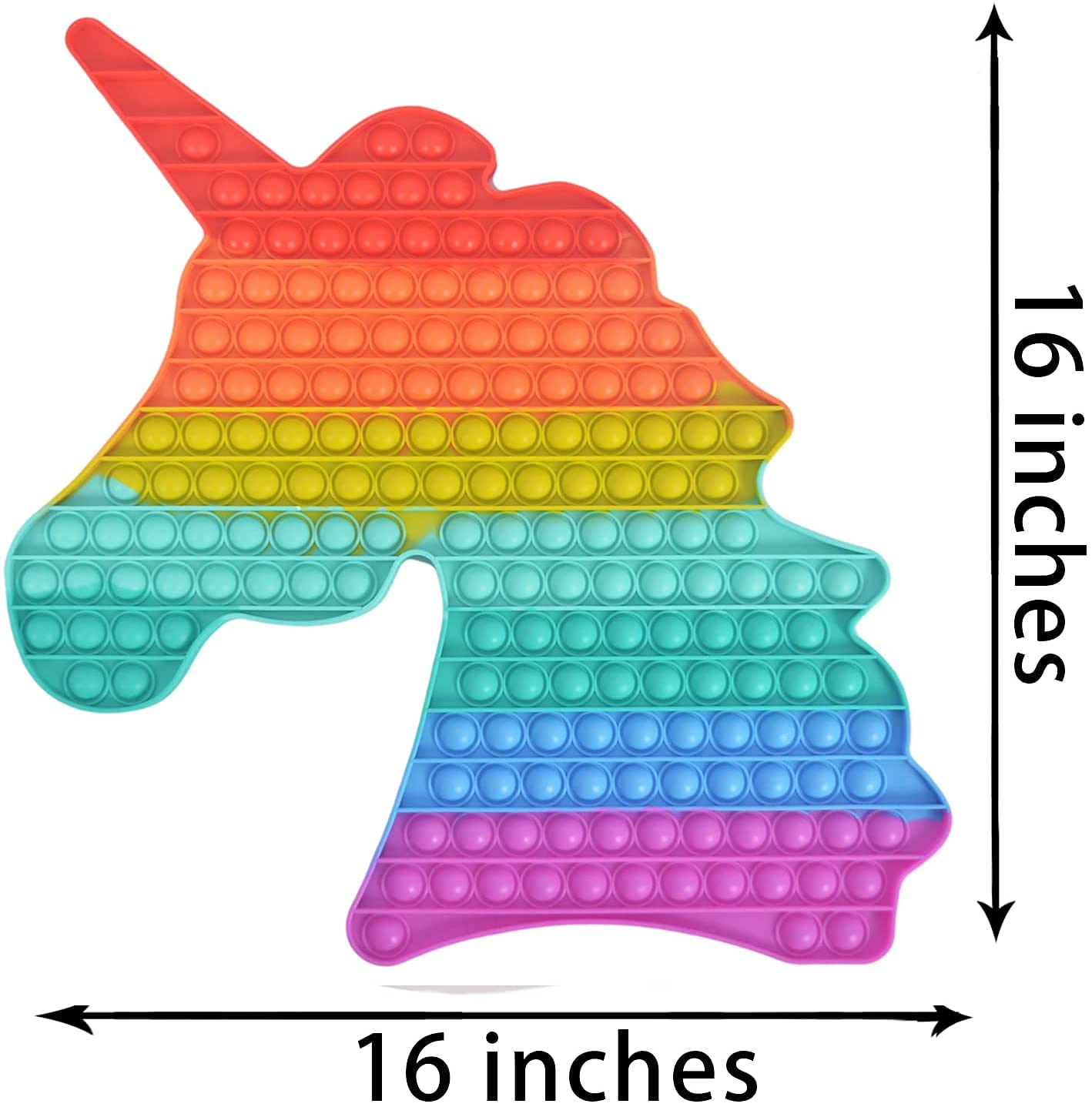 Zlymo Big Pop It Fidget Toy Fidget Toys Pop It | Desertcart OMAN