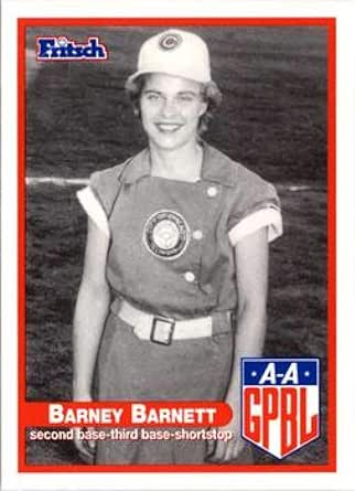 Amazon.com: 2000 AAGPBL Series 3 Baseball #347 Barney Barnett Rockford ...