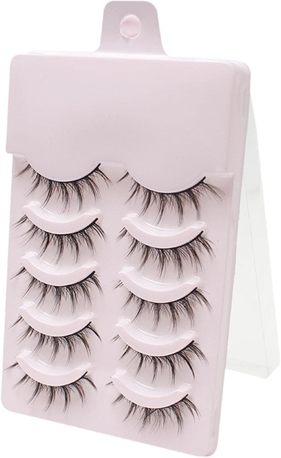 2 Pcs Pestañas Postizas Cat Eye Look, Pestañas esponjosas con Volumen ...