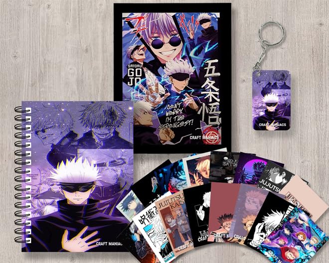 Craft Maniacs Saturo Gojo Frame Gifting Combo : One A5 Frame, One A5 ...