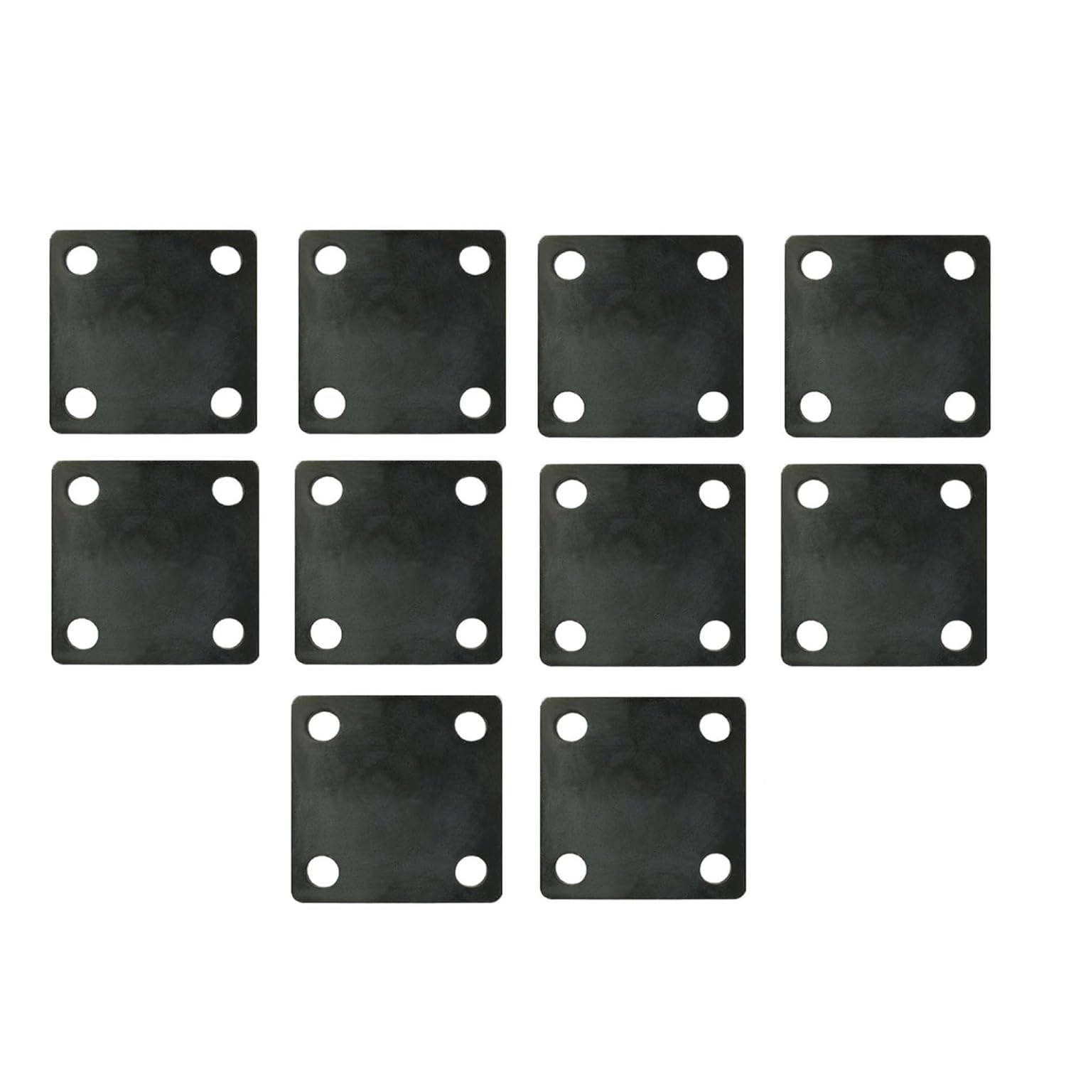 Bobco Metals 3”X3” Weldable Square Steel Metal Baseplate | A36 Steel ...