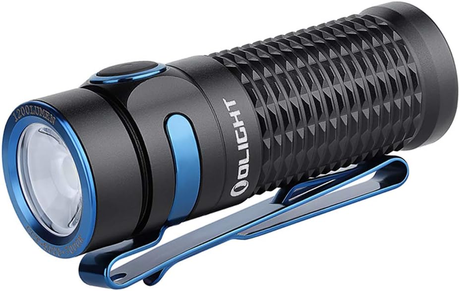 OLIGHT Baton3 Rechargeable Flashlight - Powerful 1200 Lumens LED
