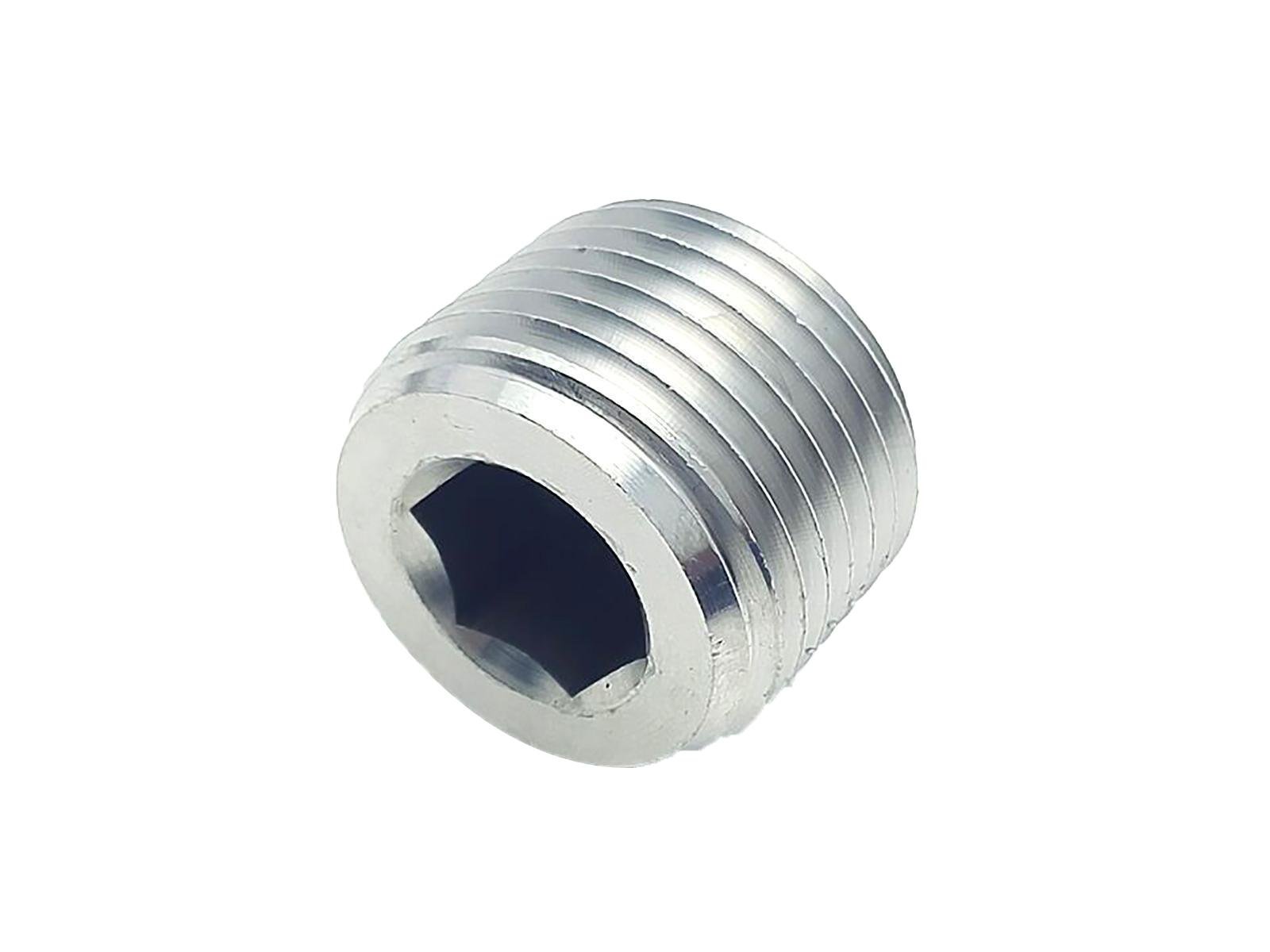 1pc 304 Stainless Steel 1/2 NPT Hex Head Pipe Plug Fitting 1/2": Amazon ...