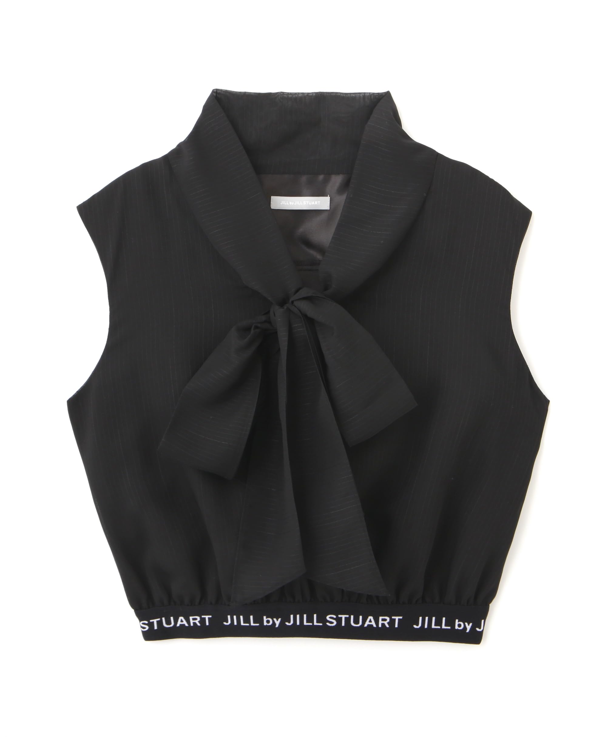 ジル バイ ジルスチュアート] バルーンスリーブボウタイブラウス