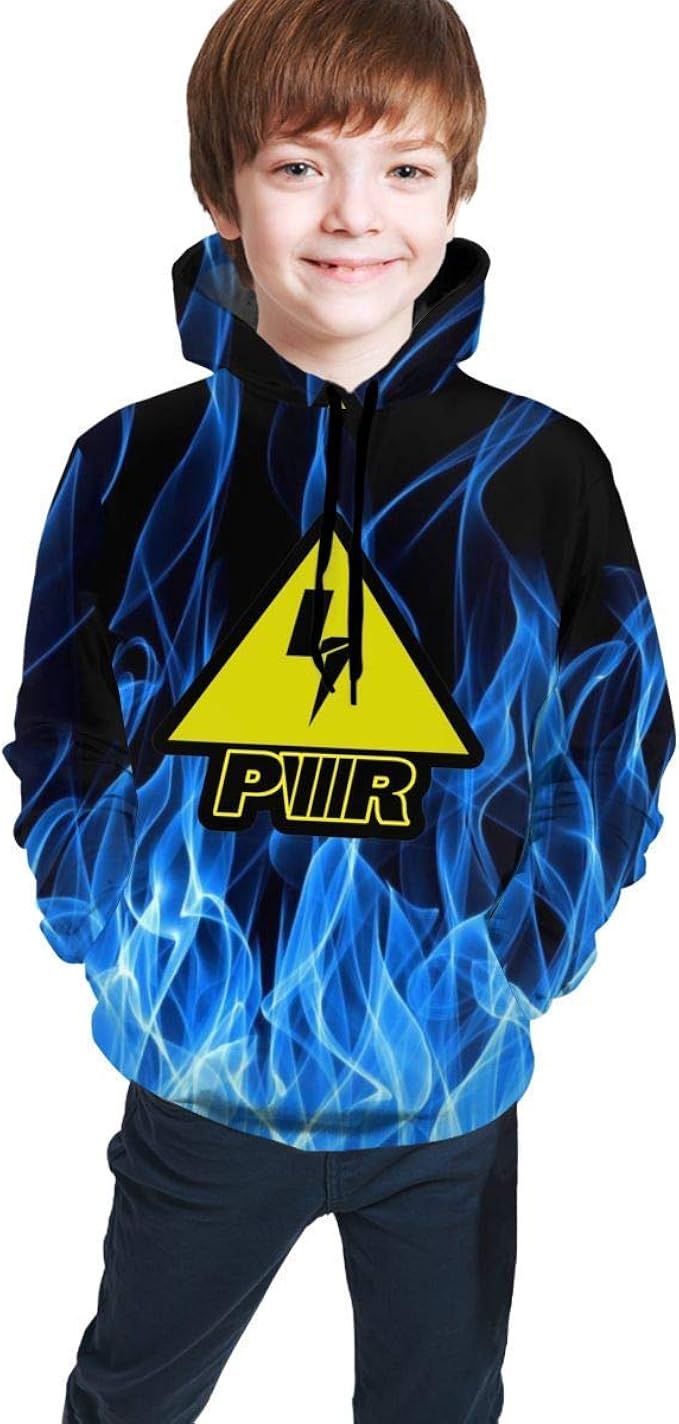 Lachlan-Power Teens Hooded Jugend Sweatshirt 3D-Druck Pullover Hoodie ...